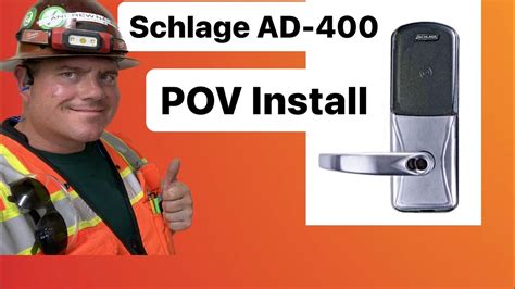 Pov Schlage Ad 400 Wireless Network Cylindrical Lock Full Length Talk
