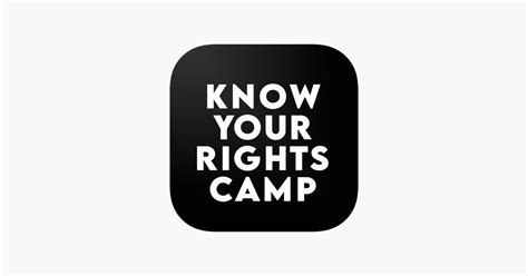 ‎know Your Rights Camp On The App Store