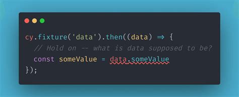 Blog TypeScript Cypress Type Checking Fixtures