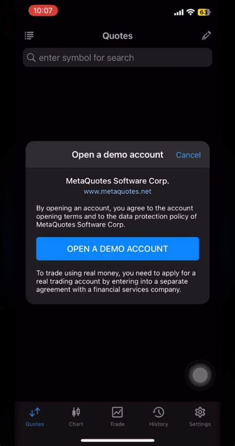 How To Install Metatrader 5 Mt5 On Iphone Blackbull Markets