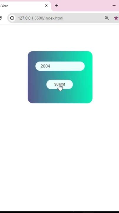 How To Find Leap Year Using Javascript Shorts Short Logic