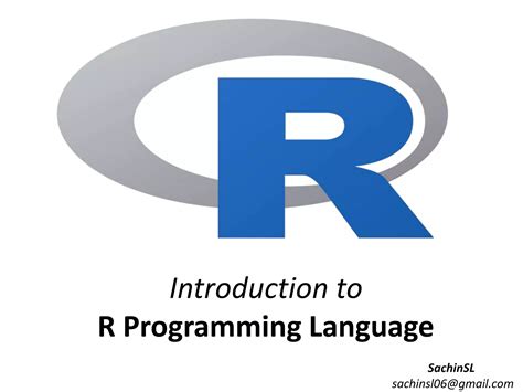 R Introduction Ppt