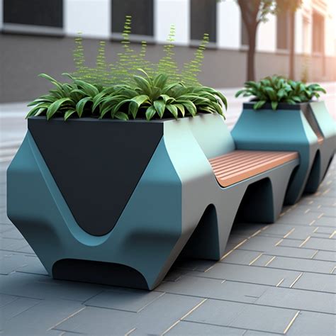 Architecture And Design Green Benches This Ai Series Represents An