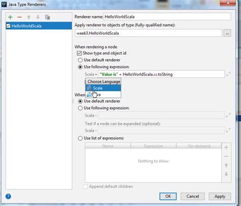 Scala How To Dump Copy A A Variable As Code Via Intellj Debugger