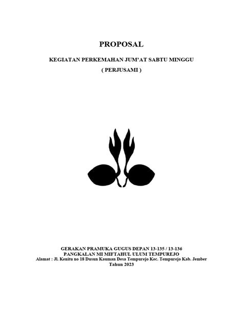 Proposal Perjusami Mimu 2023 Fixs Pdf Proposal Perjusami Mimu 2023 Fixs Pdf