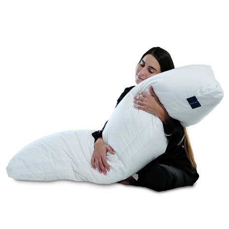 Accuratex Full Body Pillow For Adults Hybrid Shredded Memory Foam