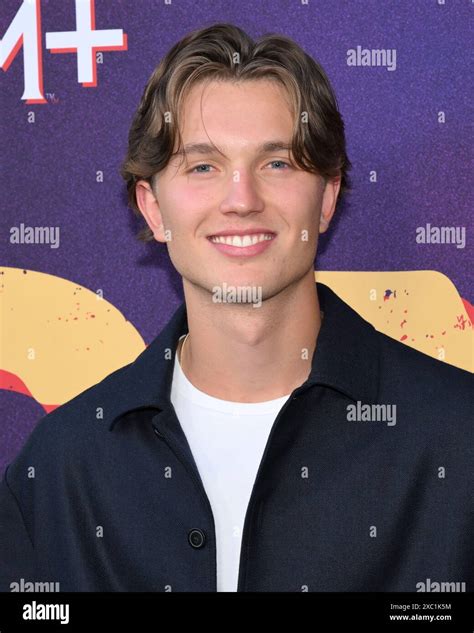 June 13 2024 Hollywood California Usa Cale Ambrozic Attends The