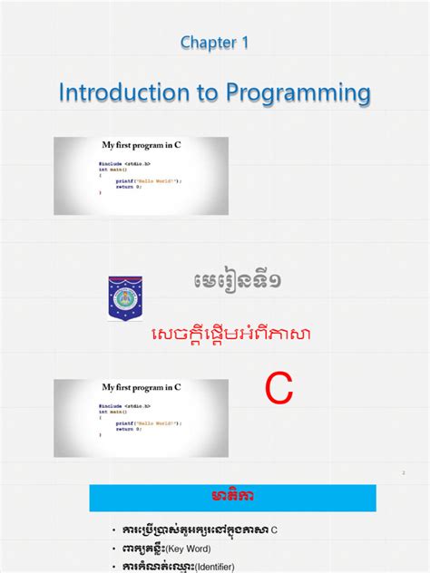 Chapter 1 Intoduction To Programming Pdf