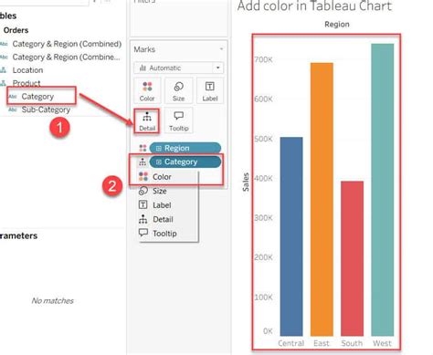 How To Add Colors To Bar Chart In Tableau