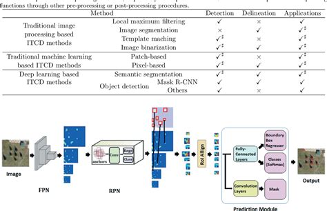 Table 6 From A Review Of Individual Tree Crown Detection And Delineation From Optical Remote