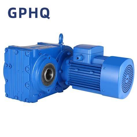 Gphq F Series Parallel Shaft Helical Gear Geared Motor Reducer For Load