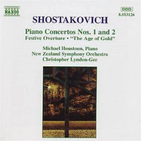 Michael Houstoun Shostakovich Piano Concertos Nos 1 And 2 Cd Album