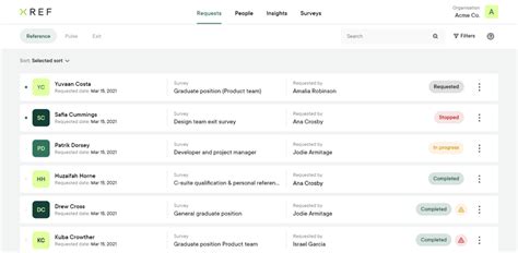 Xref Reference Check Software Best In Class Exit Surveys