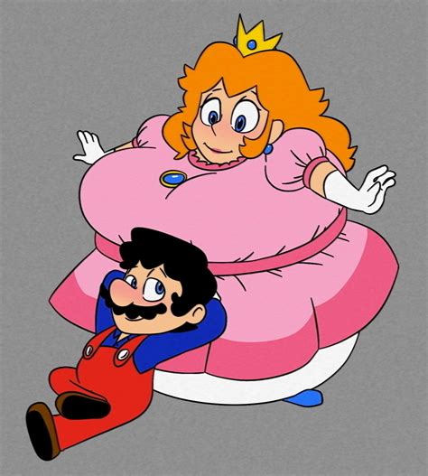 Mario X Peach Inflation By Macroy64 On Deviantart