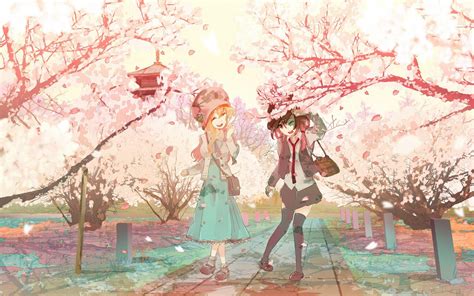 Cherry Blossom Tree Anime Wallpapers Top Free Cherry Blossom Tree