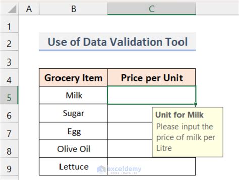 How To Add Cell Tooltip In Excel 3 Easy Methods Exceldemy