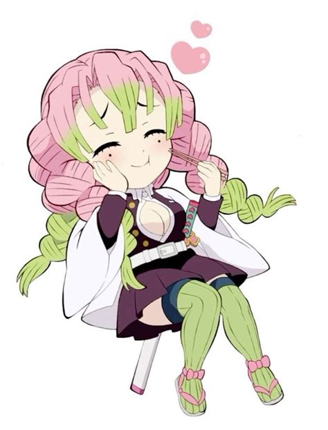 Mitsuri Chibi En 2024 Lindos Dibujos Fáciles Dibujo De Cuerpo De