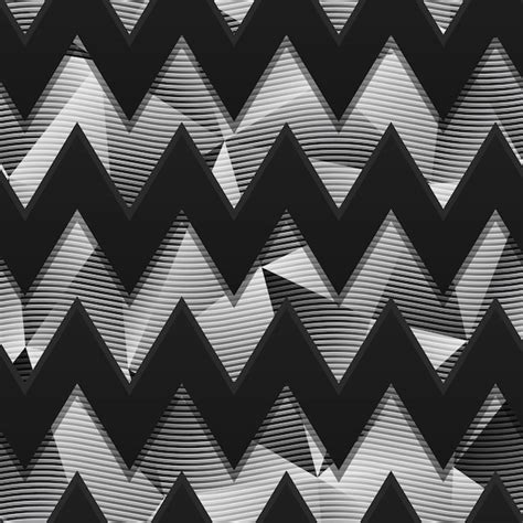 Premium Vector Monochrome Zigzag Pattern With Carbon Effect Premium Vector Monochrome Zigzag Pattern With Carbon Effect