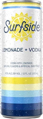 Surfside Lemonade And Vodka Rtd Can 4pk Ramsey Wine And Liquor