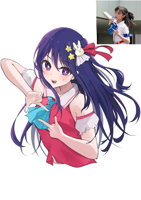 Waimoniku Hashimoto Kanna Hoshino Ai Oshi No Ko Commentary Highres