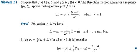 Solved Numerical Analysis Zeros And Fixed Points Describe