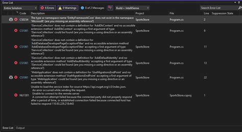 Created A Aspnet Core Mvc Project First Time Build Takes Too Long C