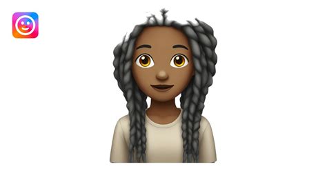 Girl With Dreadlocks Emoji Ai Emoji Generator