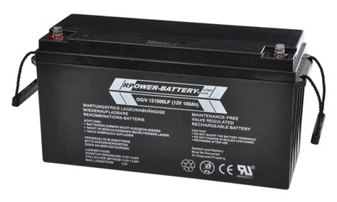 Elektro Austria Batterie Rpower Ogiv Longlife 10 12 Jahre 12v156ah