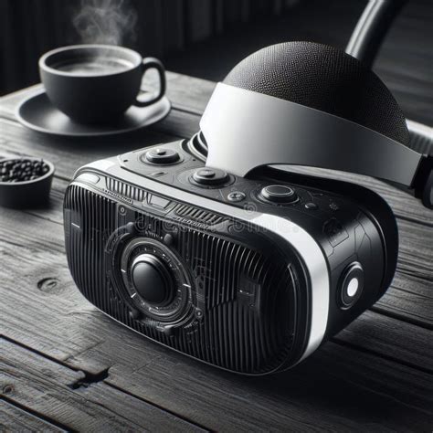 Virtual Reality Mockupscreen Mockup Virtual Reality Goggles Stock Illustration Illustration