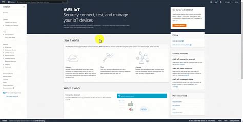 Aws Iot Connection