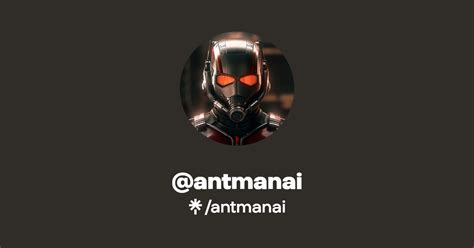 Antmanai Digital Artist Linktree