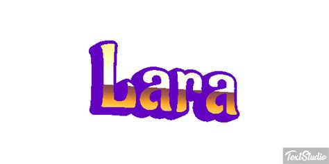 Lara Name Animated GIF Logo Designs