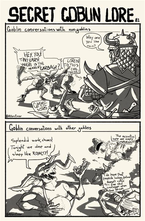 Secret Goblin Lore [oc] R Comics