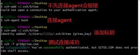 Windwos下配置ssh方式连接githubgitee，及常见连接失败问题解决码云gitee公钥配置显示连接超时 Csdn博客