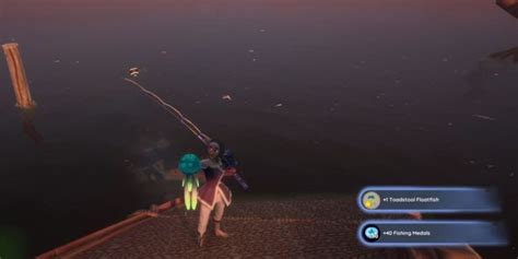 Where And How To Find The Toadstool Floatfish In Palia Elderwoods Map