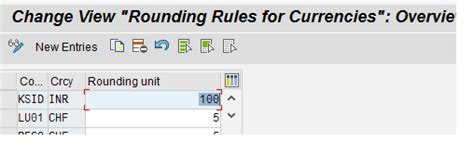 Solved T001r Currency Rounding Sap Community