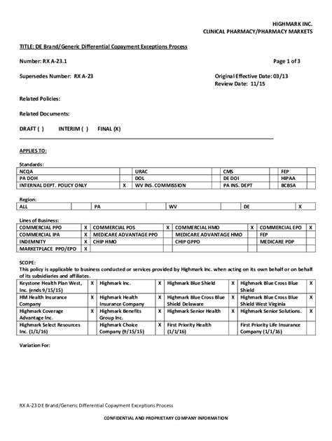 Fillable Online Prior Authorization Code Lists Provider Resource