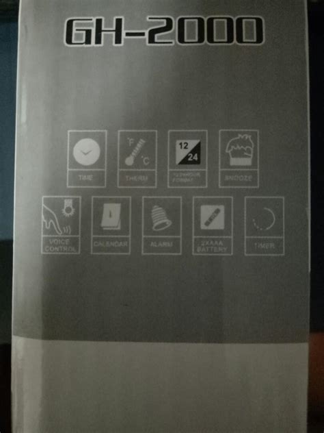 Digital Clock Everything Else On Carousell