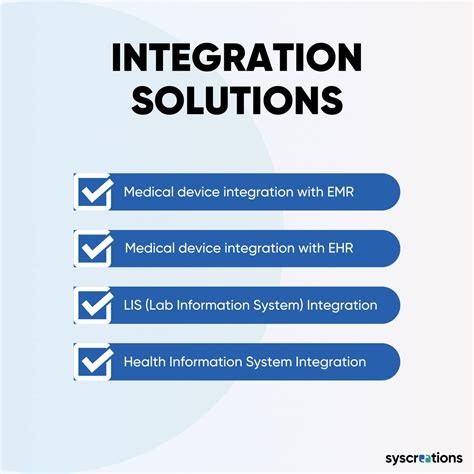 Medical Device Integration Solutions With Emr Ehr Lis His