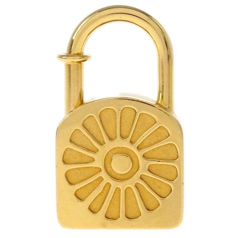 Hermes 1994 Sunflower Soleil Cadena Gold Small Good Amore Vintage Tokyo