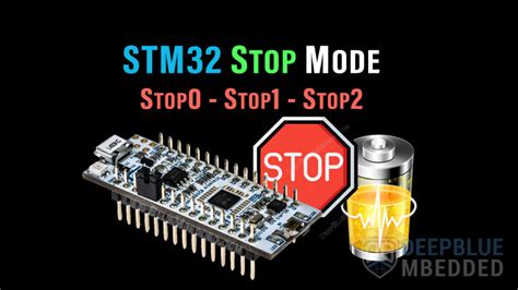 Stm32 Sleep Mode And Wakeup Pin Example Code