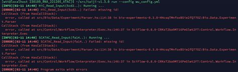 Failed Error In Replicatesfiles · Issue 35 · Taiji Pipelinetaiji · Github