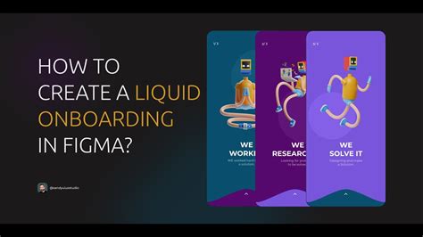 User Onboarding Liquid Swipe Animation Ui Screens Prototype In Figma Youtube