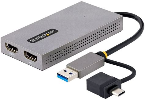 Startech Usb Hdmi Dual Monitor Adapter B Usb Hdmi Au Meilleur Prix Sur Idealo Fr