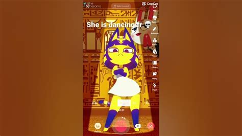 Queen Ankha Dance 😺 Youtube