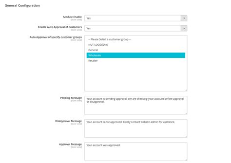 Magento 2 Customer Approval Extension 2024 B2b Activate User Registration