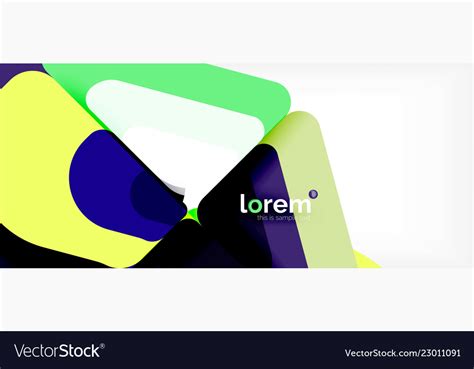 Geometric Abstract Background Royalty Free Vector Image