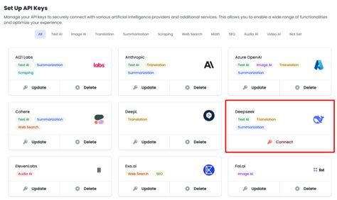 integrate deepseek with ai content labs step by step guide