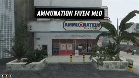 Ammunation Fivem Fivem Mods Interior And Map For Roleplay Fivem Mlo