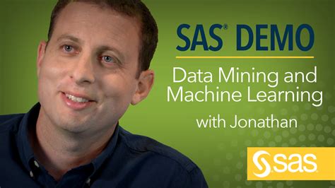Sas Demo Data Mining And Machine Learning For Analytics Life Cycle